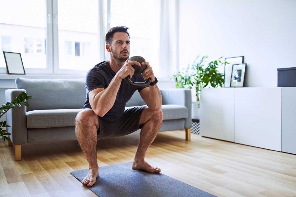 Check Out This Full Body Goblet-Centric Kettlebell Workout